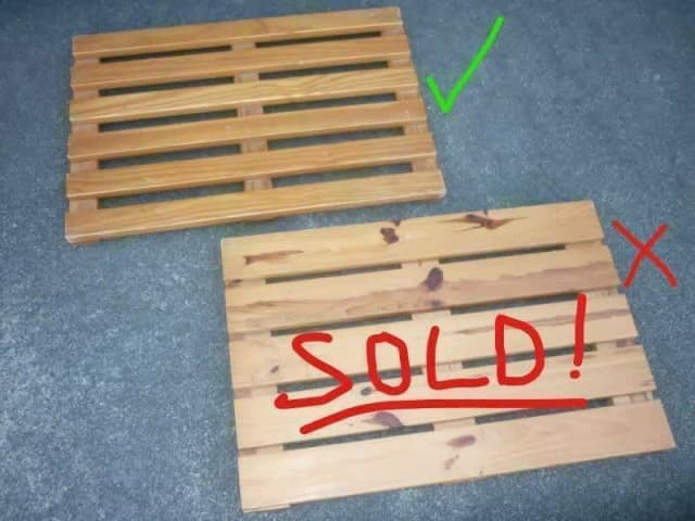 Wooden Duckboard Duck Board, 2 Wood, Wooden, Timber Duckboards - Other ...