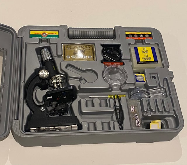 Microscope Set-Zoom Power-Deluxe Microscope Set - Miscellaneous Goods ...