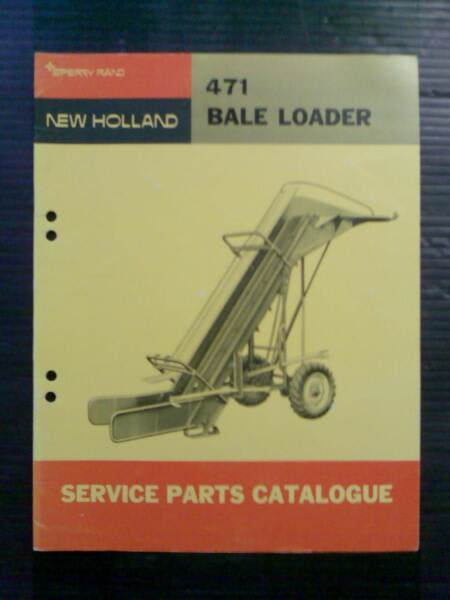 NEW HOLLAND 471 BALE LOADER PARTS CATALOGUE - Other Books in Forbes NSW ...
