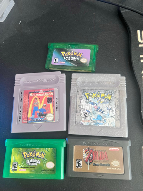 Pokemon games + gameboy games - Video Games in South Windsor NSW ...