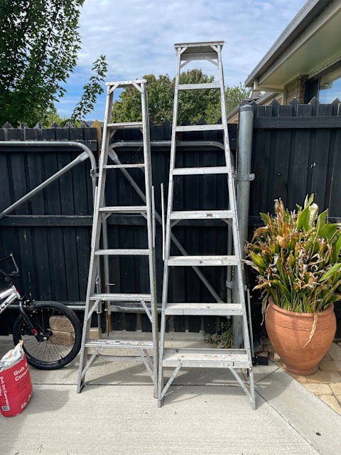 Large step ladders - Ladders & Scaffolding in Calwell ACT | Gumtree ...