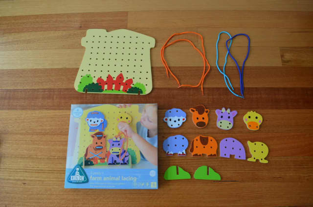 ELC Farm Animal Lacing Game - Fun and Educational Toy for Kids | Toys ...