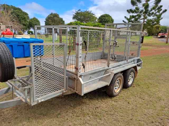 Caged box trailer/ mower trailer | Trailers | Gumtree Australia South ...