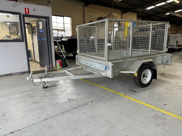 7x4 Single axle Tilt Trailer - 750kg GVM - Hot Galvanised | Trailers ...