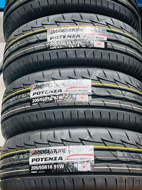 Feel the Difference Bridgestone Potenza Adrenalin RE003 205-55-R16 | Wheels, Tyres & Rims ...