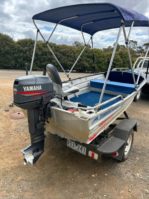4M Stacer Tinny With 25HP Yamaha | Tinnies & Dinghies | Gumtree ...