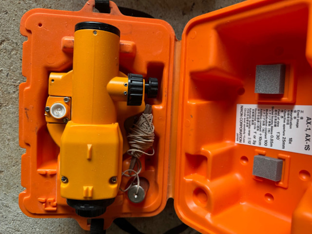 Dumpy level with tripod and laser level staff - Other Tools & DIY in ...