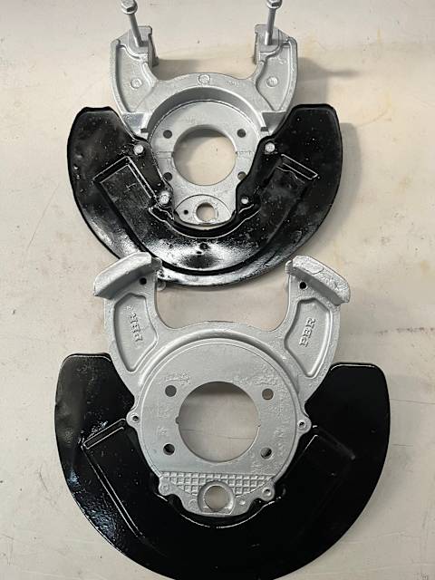 FORD EA EB ED REAR PBR BRAKE CALIPERS WITH BACKING PLATES 9INCH DIFF C ...