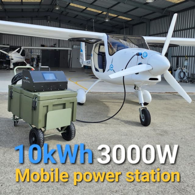 10kWh Off-Grid Battery micro mobile power station generator alternate ...