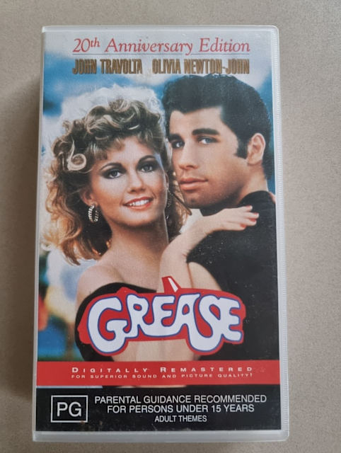 Grease VHS Video Cassette Tape 📼 - CDs & DVDs in Clayton South VIC ...