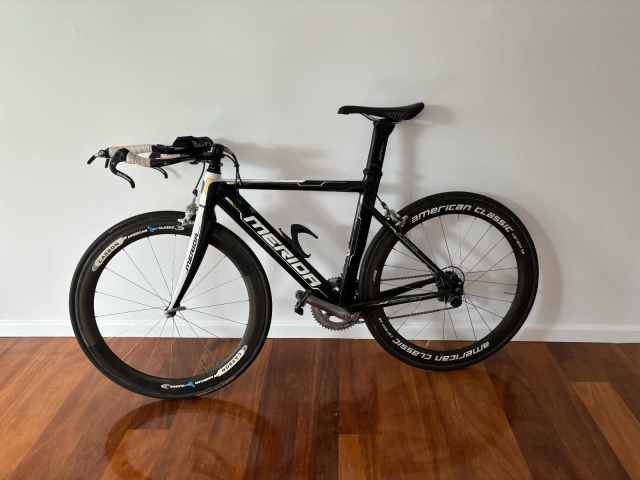 Time Trial Bike Merida, Carbon wheels, Dura Ace. - Men's Bicycles in ...