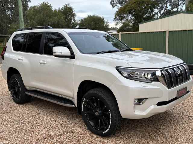 2021 TOYOTA LANDCRUISER PRADO VX FLAT TAILGATE 6 SP AUTOMATIC 4D WAGON ...