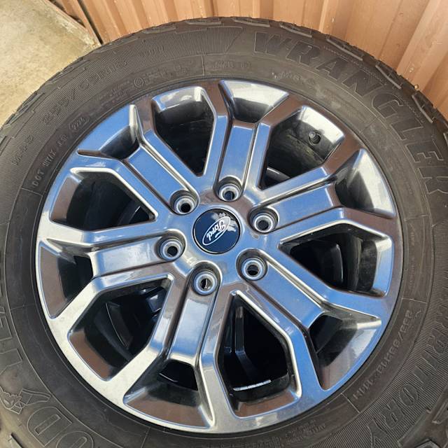 NEW GENUINE FORD RANGER WILDTRACK TYRES AND WHEELS | Wheels, Tyres ...