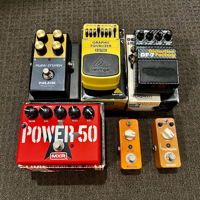 TRADE/SELL: Pedals & Pedalboard - Distortions, EQ, Preamp, Modulation ...