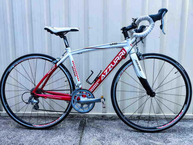 Lightweight Carbon fork Azzurri Uno Race Road Bike - Men's Bicycles in ...