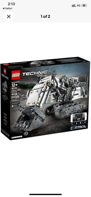Lego 42100 Liebherr R9800 - Toys - Indoor in Pennant Hills NSW ...