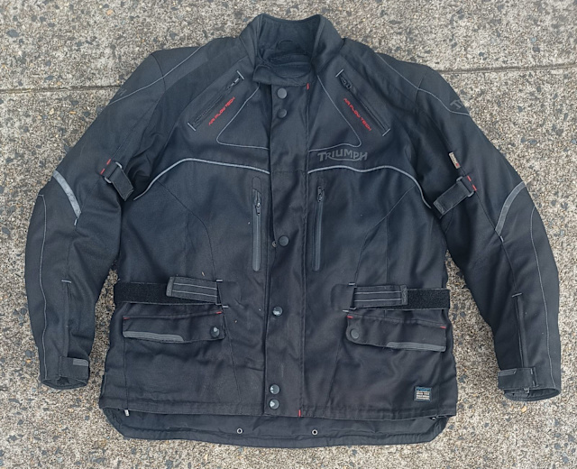 triumph air tech flow textile jacket xl | Motorcycle & Scooter ...