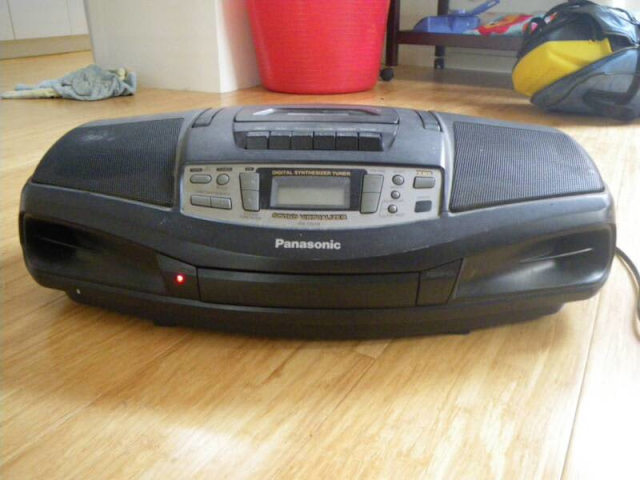 PANASONIC RX-DS18 3 IN 1 CD PLAYER RADIO CASSETTE PLAYER RECORDER ...