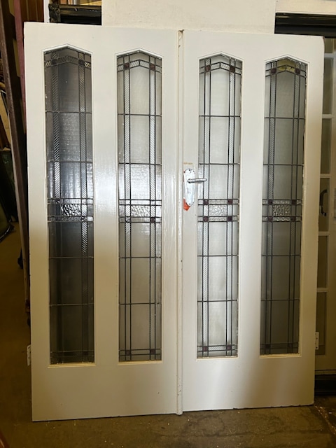 LEADLIGHT DOUBLE DOOR SET - Building Materials in Dandenong VIC ...