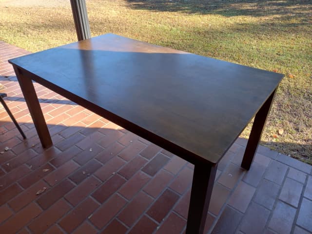 Table with solid timber frame and veneered mdf top | Dining Tables ...