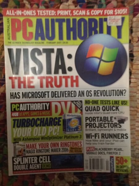 Australian PC Authority Magazine February 2007. Nic’s tech mags ...