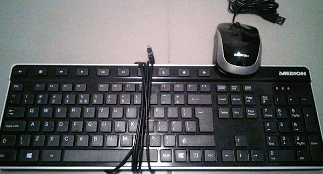 Wired USB multimedia Medion keyboard mouse Dell mouse - Computer ...