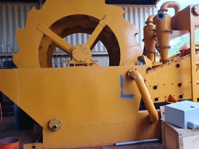 Wash Plant ,Bucket Wheel, Cyclones 2 Deck Dewatering Screen ...