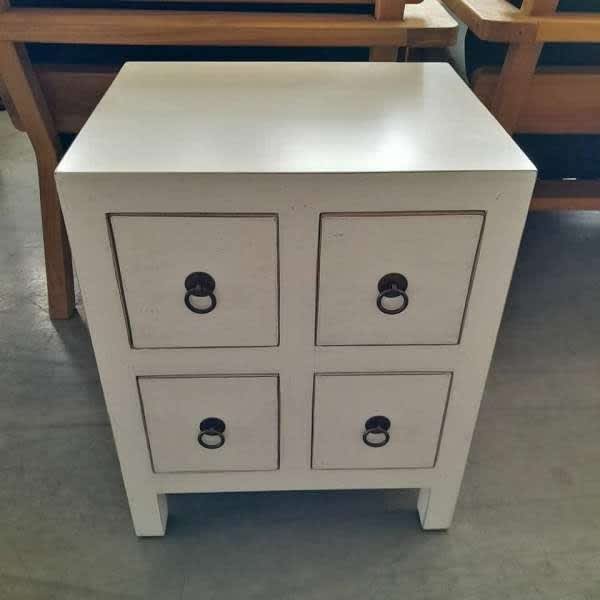 NEW ALEXANDER SANTORINI COVE WHITE BEDSIDE TABLE RPP $175 - Bedside Tables in Revesby NSW ...