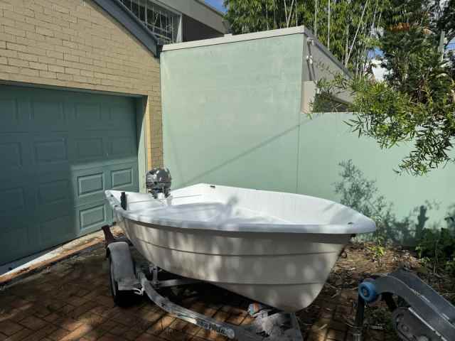 Pongrass Yabby cartopper 15hp Yamaha | Tinnies & Dinghies | Gumtree ...