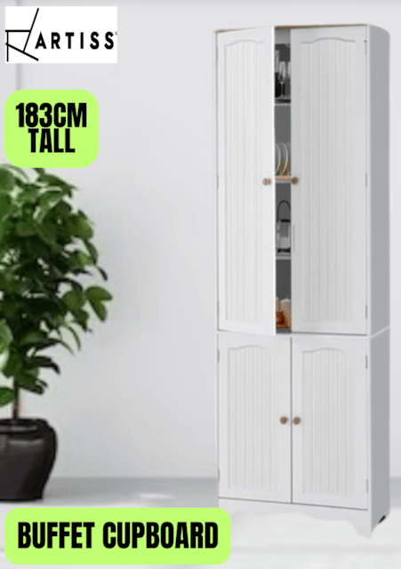 Buffet Sideboard Kitchen Cupboard Pantry 183cm - Pickup / Delivery ...