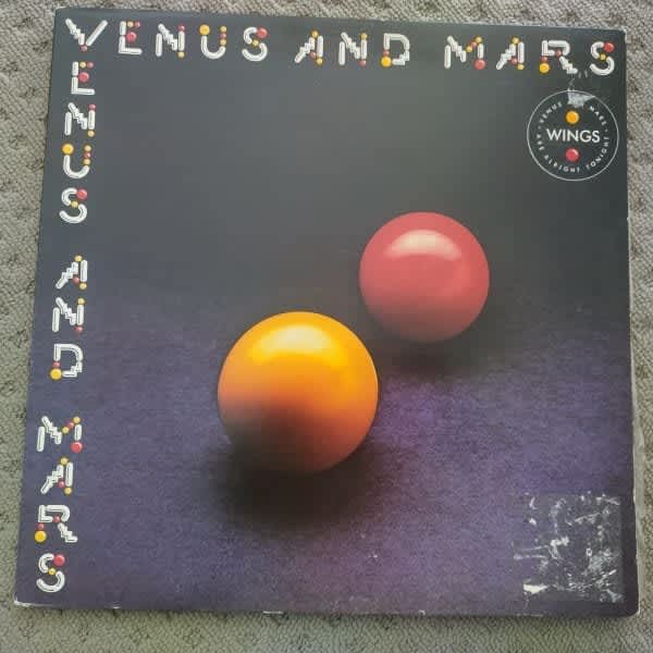 Vintage PAUL MCCARTNEY & WINGS Venus & Mars Original 1975 Vinyl LP ...