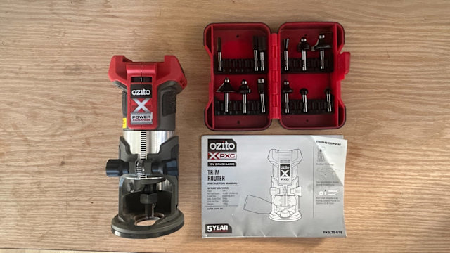 Ozito PXC 18V Brushless Trim Router PXBLTS-018 - Skin Only - Power ...