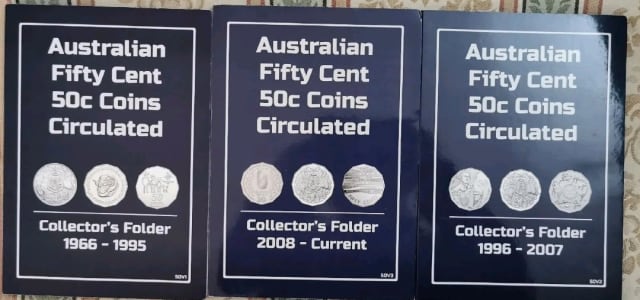 Australian 50 cent coin collection 1966 to 2023 - 72 complete Set ...