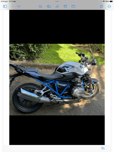 BMW R1200R 10/2016 Statutory write off with good motor and drivetrain ...