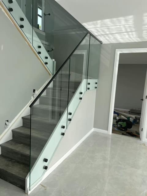 Stair Balustrade glass panel custom made - Building Materials in ACT ...