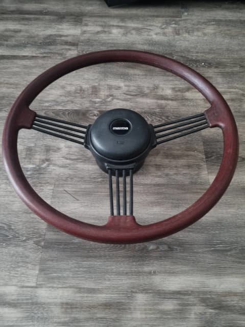 Mazda rx2 rx3 rx4 rx5 rx7 steering wheel, mint condition | Engine ...
