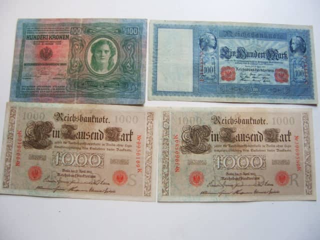 For Alex Germany and Austria banknotes X4 | Collectables | Gumtree ...