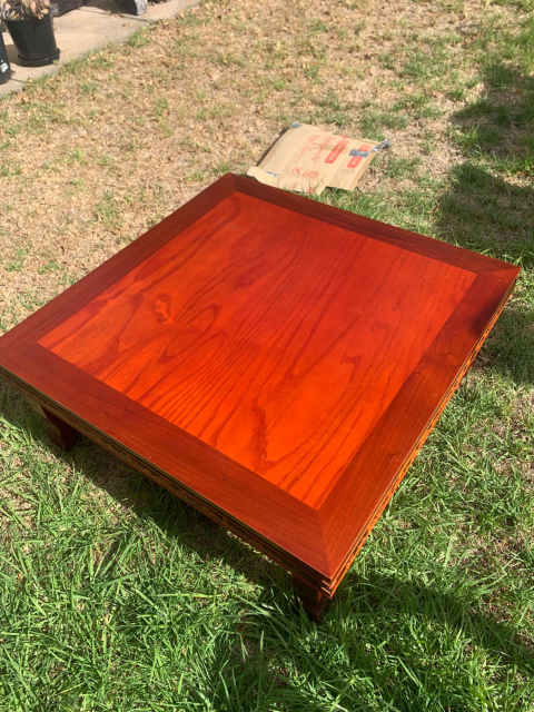 Low rise coffee table - Asian styled | Coffee Tables | Gumtree ...