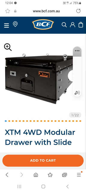 xtm drawer with slide | Caravan & Campervan Accessories | Gumtree ...