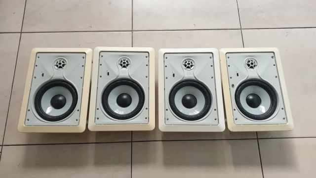 Neotech 8 ohm outdoor ceiling / wall speakers, set of 4 - Speakers in ...