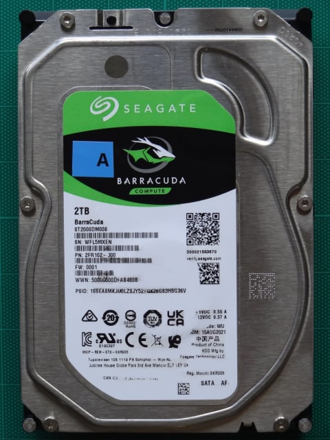 2TB Seagate Barracuda 3.5 SATA Desktop Hard Disk Drives HDDs x 10 ...