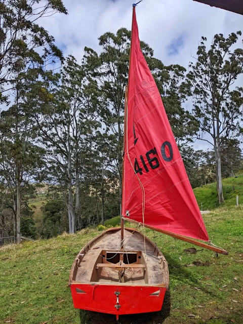Mirror Dinghy, complete and original with excellent sails. | Sail Boats ...