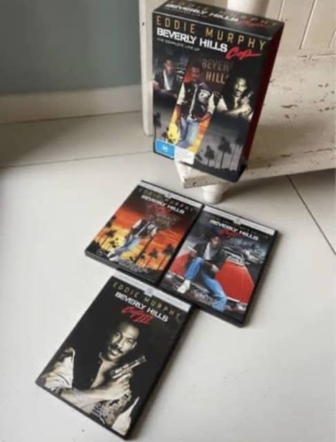. BEVERLY HILLS COP DVD Box Set TRILOGY Complete Line Up* Eddie Murphy ...