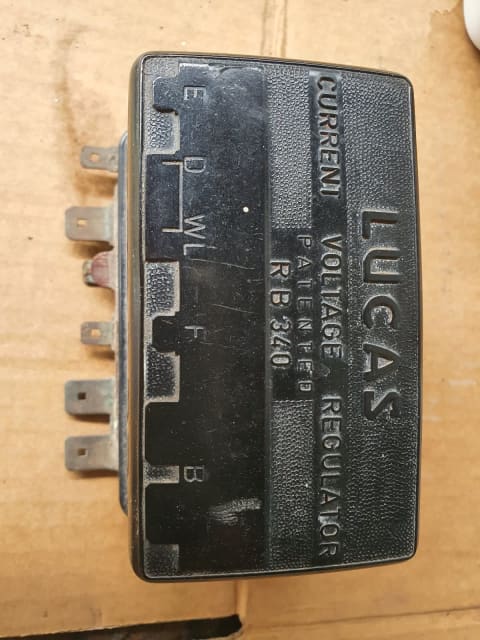 Lucas Current voltage regulator RB340 | Engine, Engine Parts ...