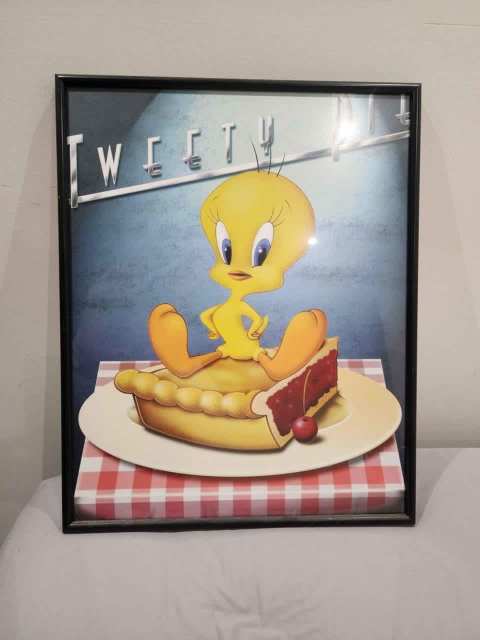 Rare - Vintage / Retro Tweety Bird framed posters, good for collectors ...