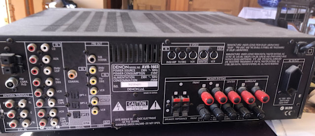 Denon AVR-1603 amplifier / receiver - Stereo Systems in Torrens Park SA ...