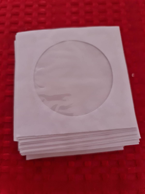 CD DVD paper sleeves storage case envelope white MINI | CDs & DVDs ...