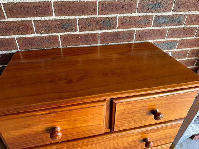 6 Draw Tall Boy & Side Table - Dressers & Drawers in Attwood VIC ...