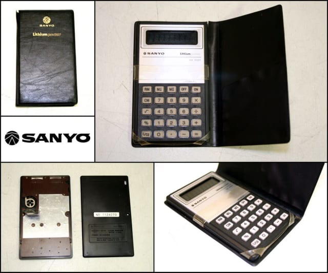 Vintage SANYO CX-1221 Lithium Power Electronic Calculator | Other ...