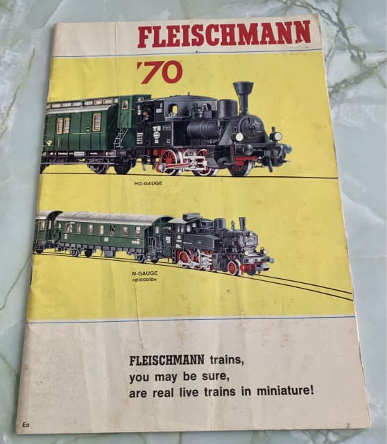 FLEISCHMANN MODEL TRAIN RAILWAY CATALOGUE 1970 | Collectables | Gumtree Australia Campbelltown ...